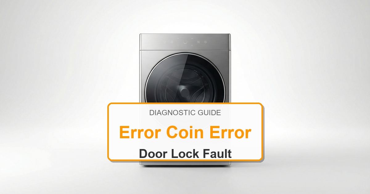 How to Fix Speed Queen Washer Error Coin Error – Appliance Fix Guide